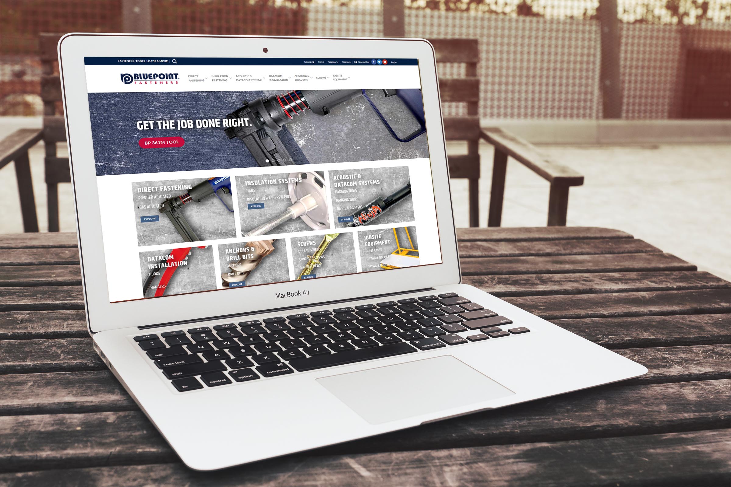 new website – Bluepoint Fasteners
