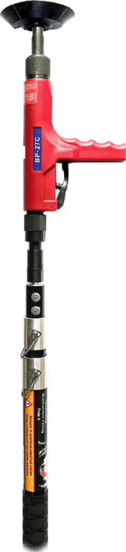 BP-27C on LONG POLE with SPALL GUARD_WEBSITE_ – Bluepoint Fasteners