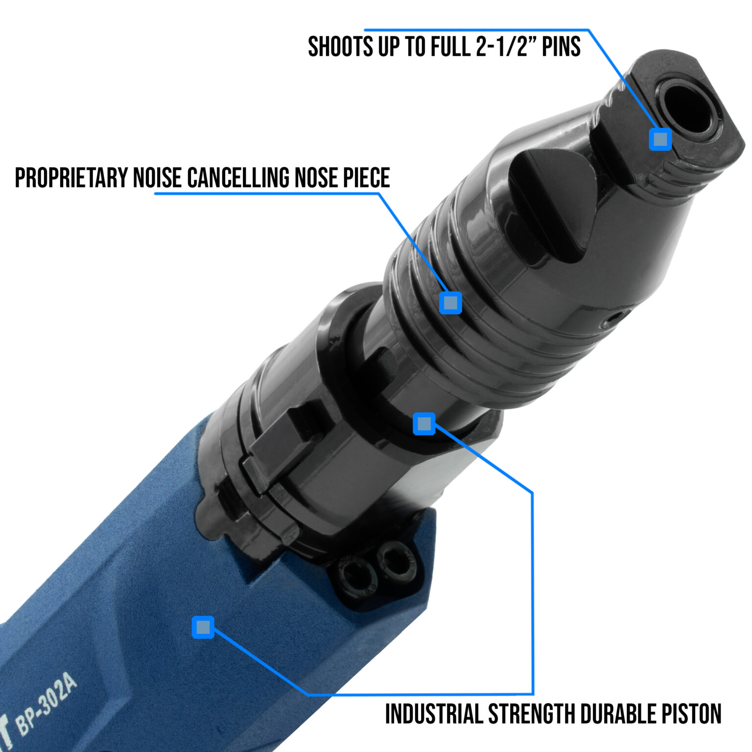 BP-302A .27cal. Powder Actuated Tool – Bluepoint Fasteners